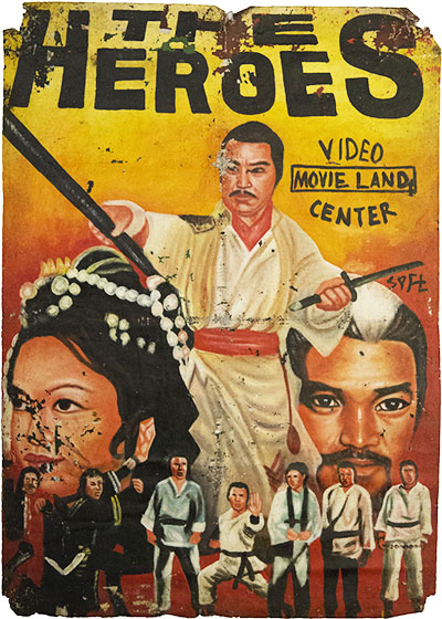 painted movie posters